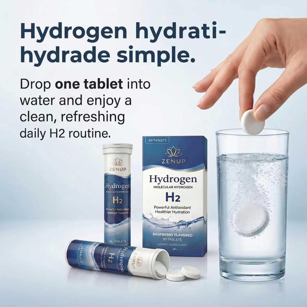 ZenUP H2 molecular hydrogen benefits