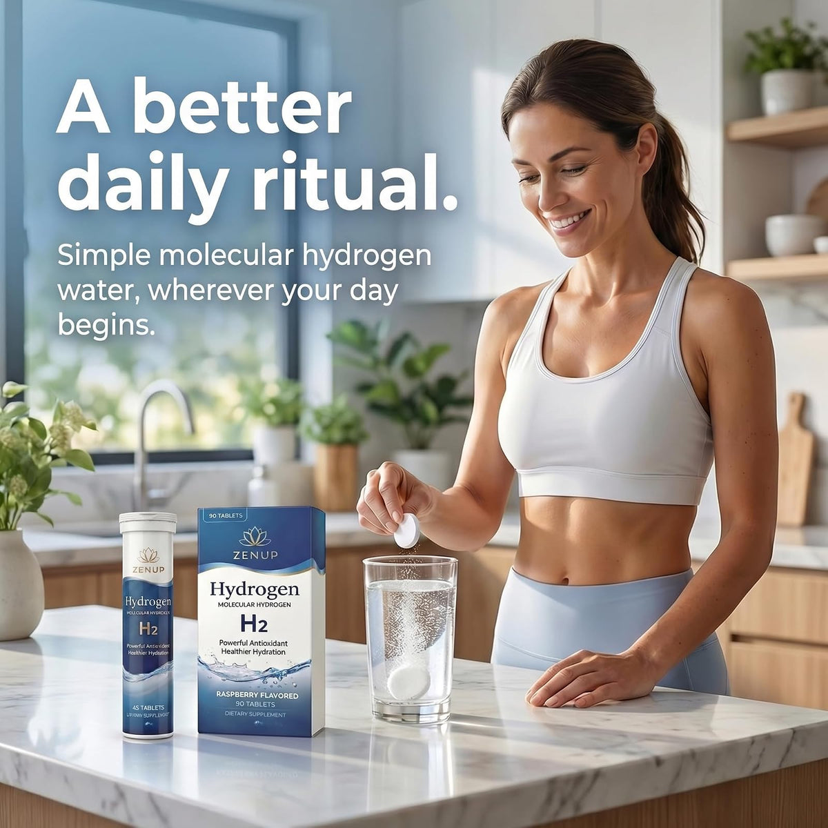 ZenUP tablets for daily hydration