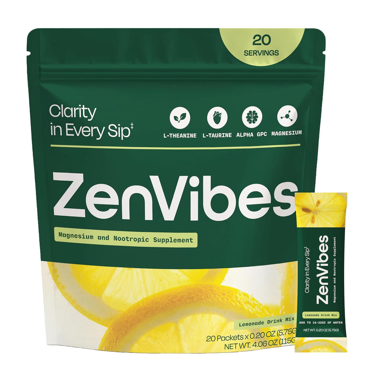 ZenVibes magnesium drink mix