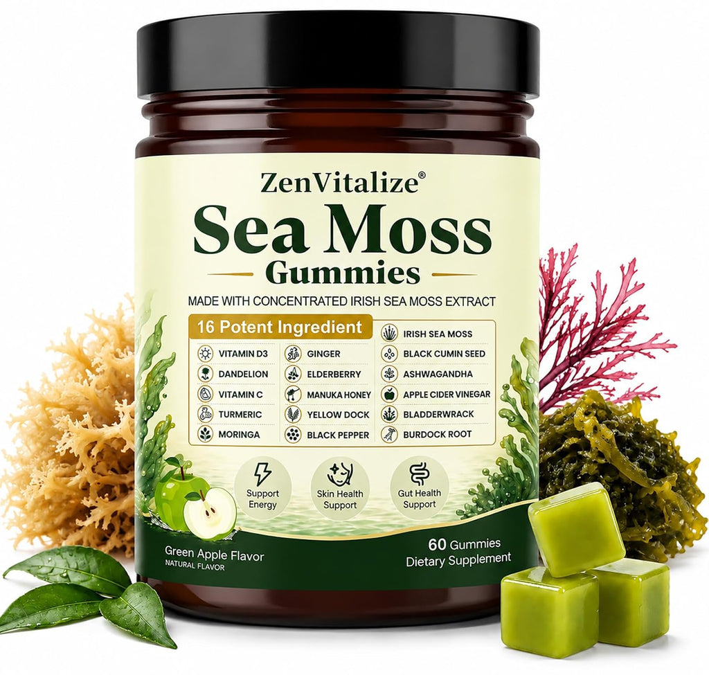 ZenVitalize sea moss gummies for health