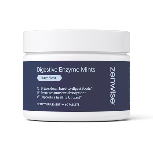 Zenwise Health chewable digestive enzymes