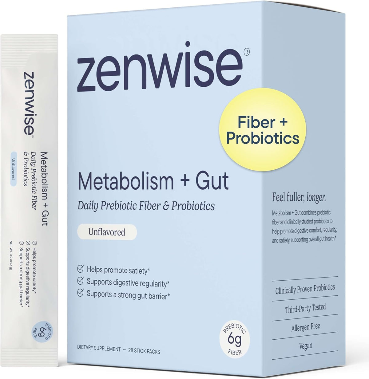 Zenwise Health Daily Fiber Powder benefits