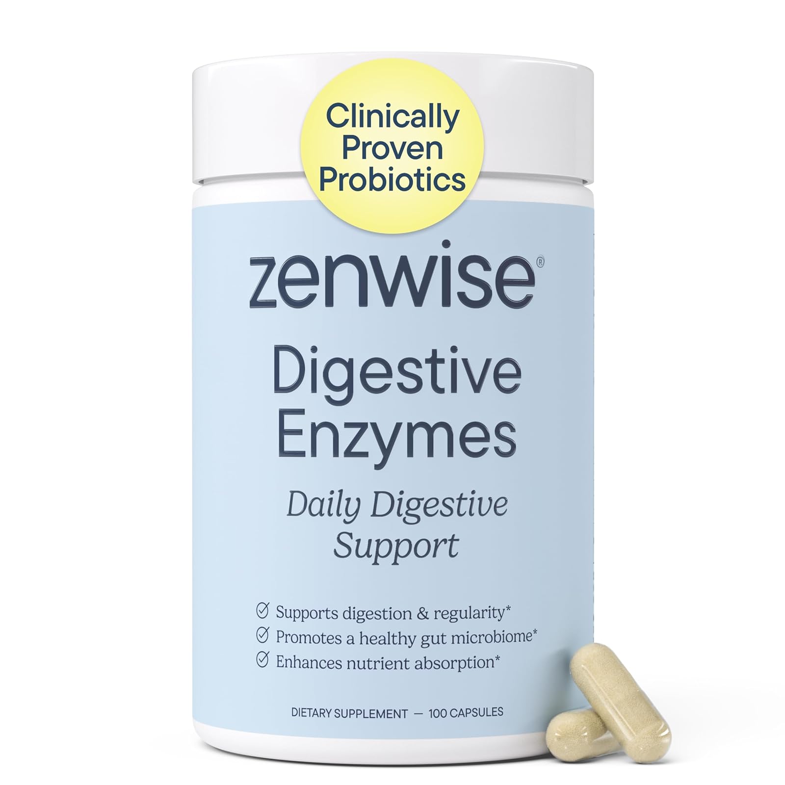 Zenwise Health digestive enzymes capsules