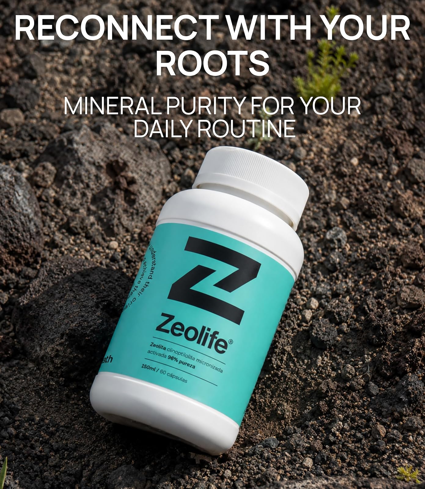 Zeolite 1 g capsules for immune boost