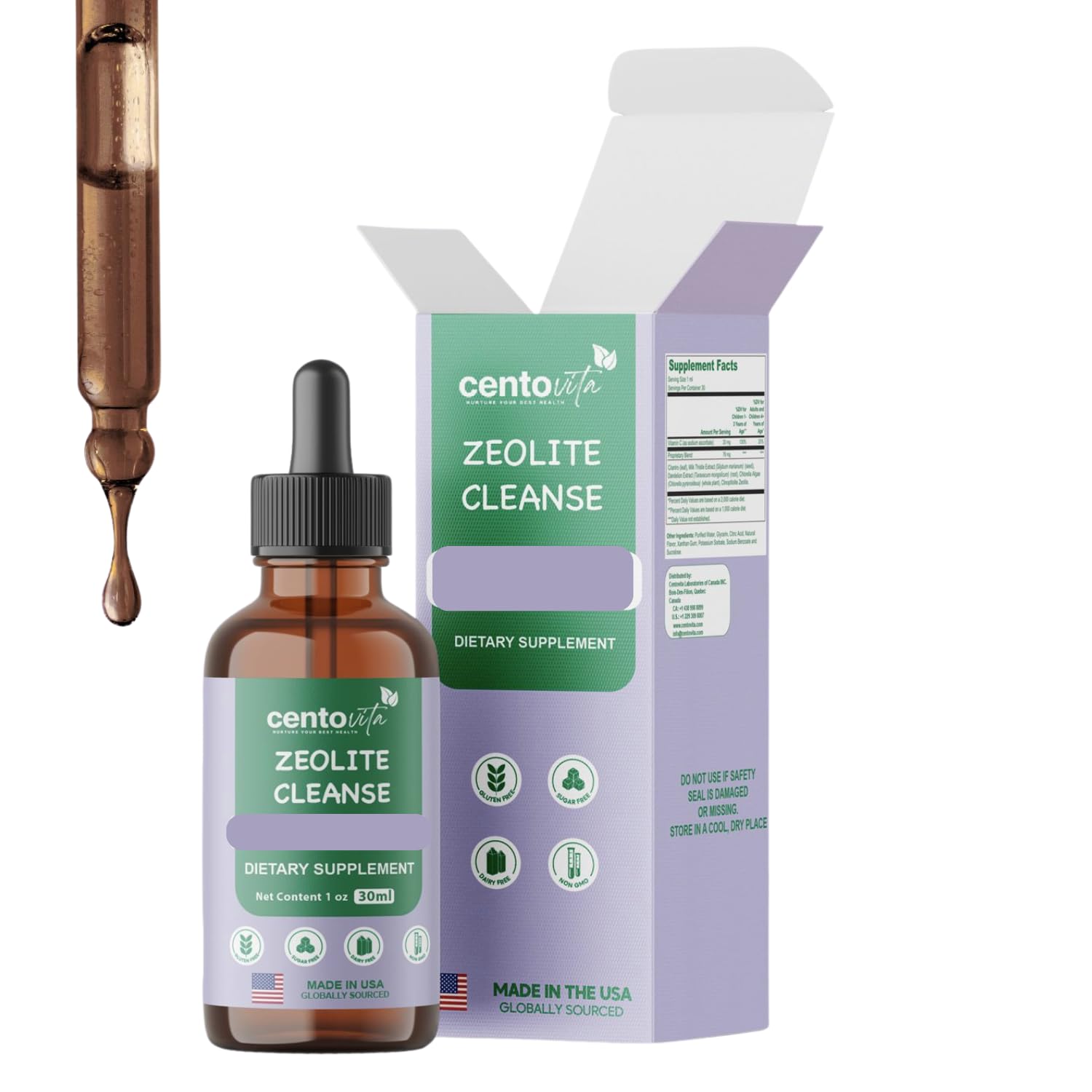 Zeolite Cleanse Drops for kids