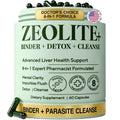 Zeolite detox binder for cleansing