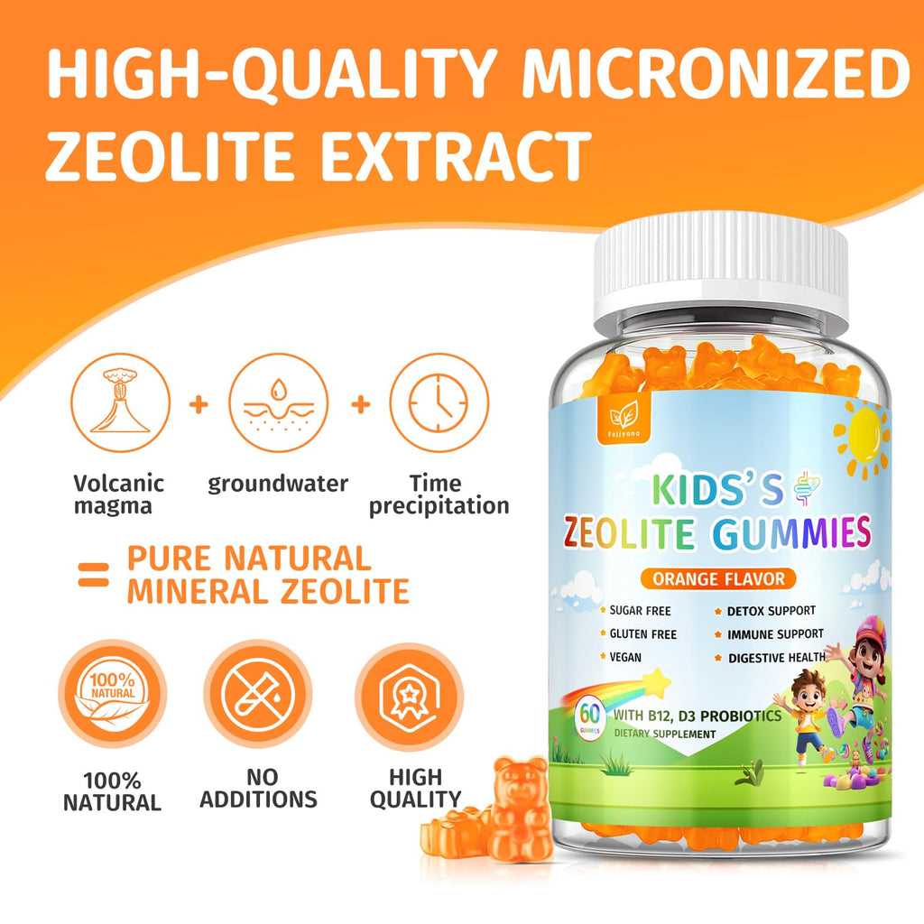 Zeolite Detox kids gummies benefits