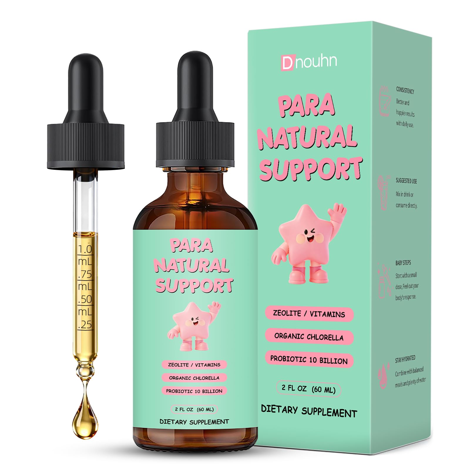 Zeolite detox liquid drops benefits