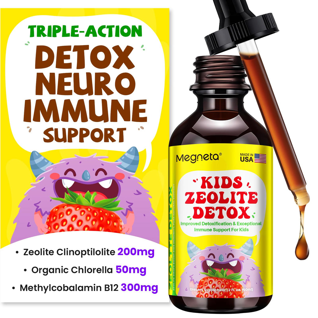 Zeolite Detox liquid drops for kids