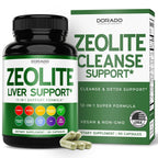 Zeolite Detox vegan capsules for cleansing