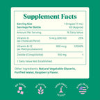Zeolite drops for daily vitamins