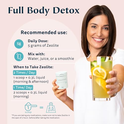zeolite powder for detoxifying your body