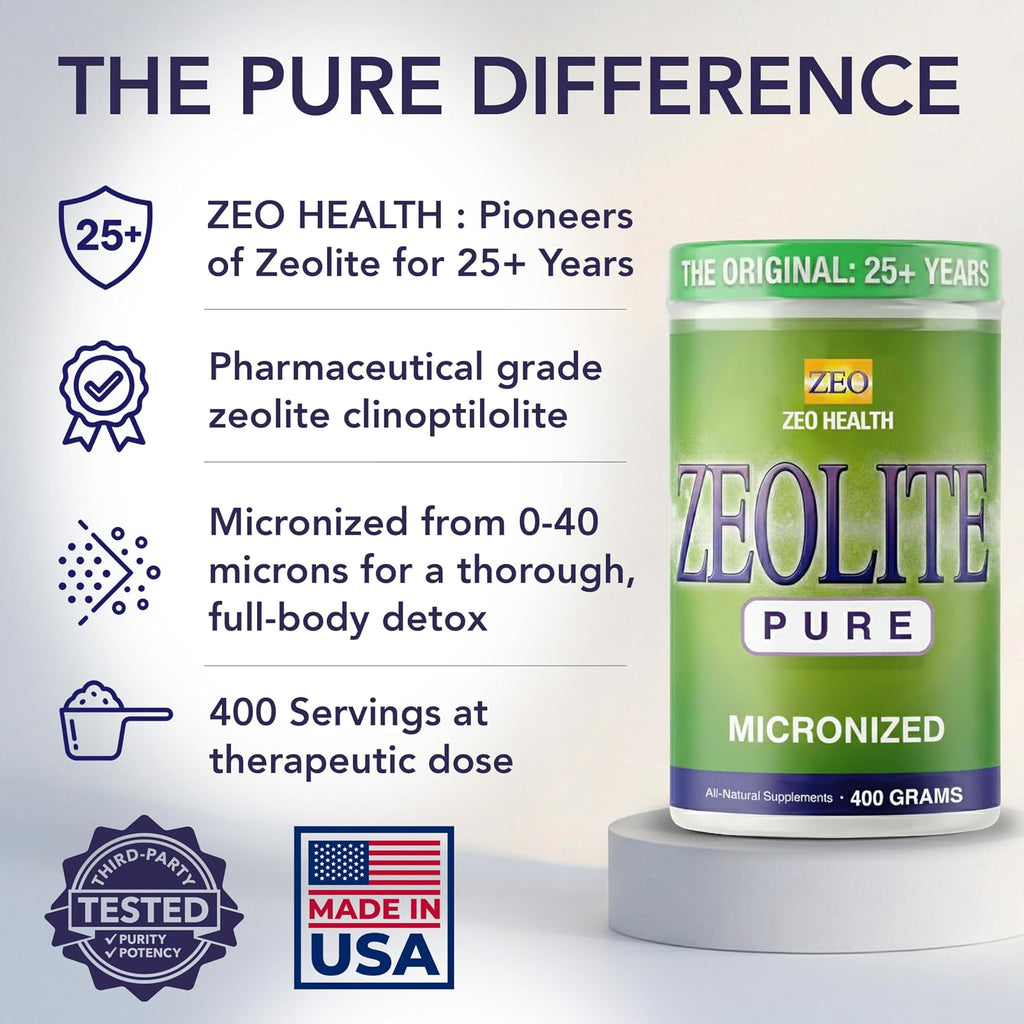 Zeolite Pure detox tea benefits