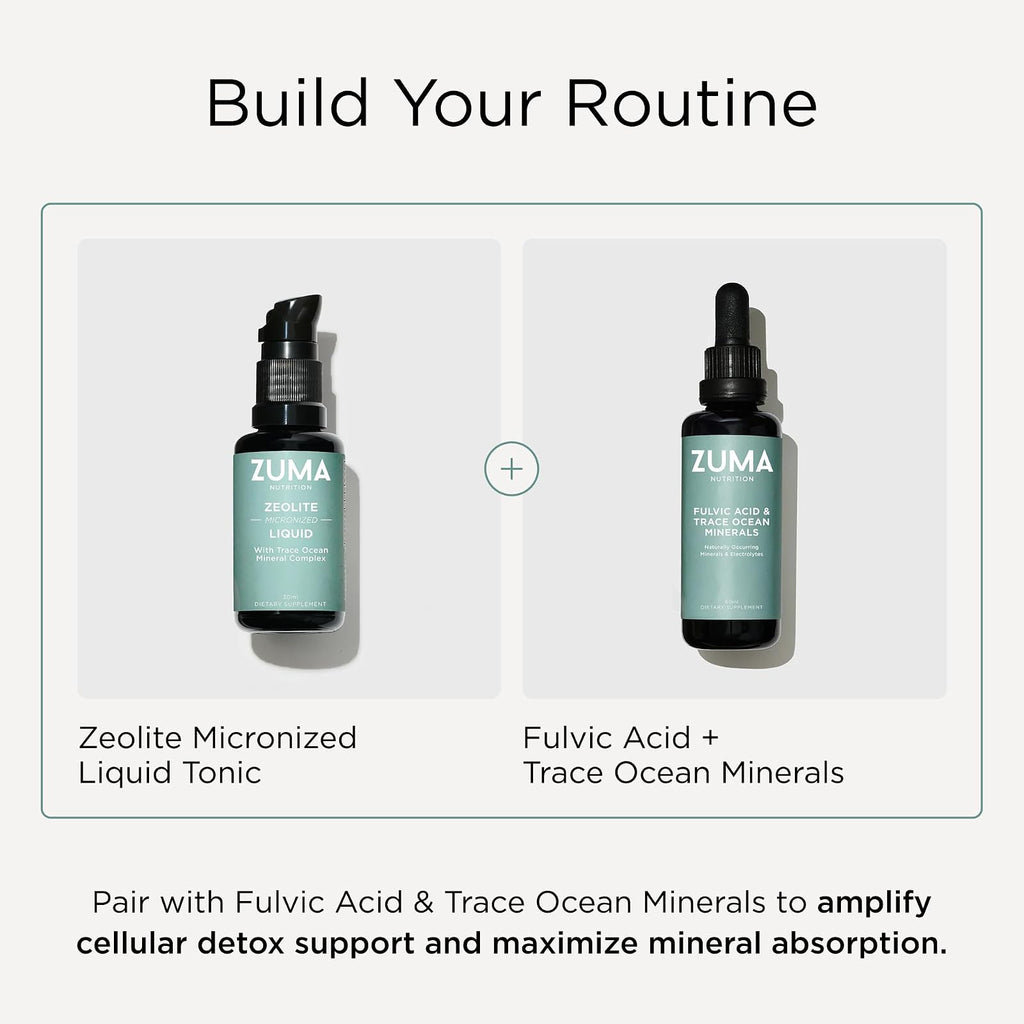 zeolite tonic for enhanced vitality