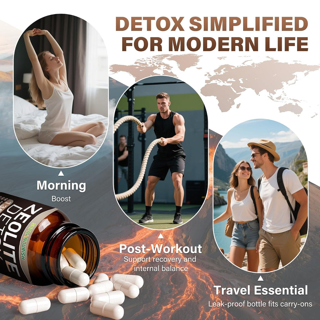 Zeolite weight management detox solution