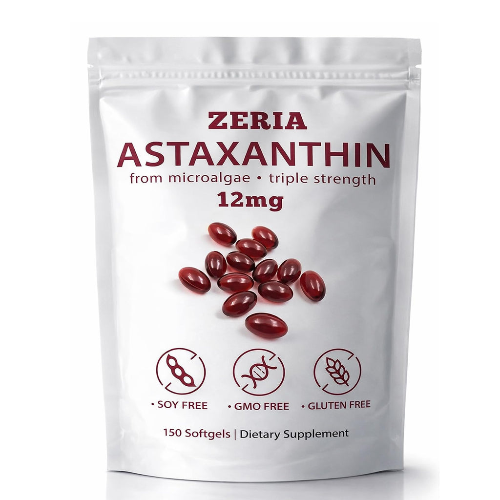 ZERIA Astaxanthin softgels for skin health