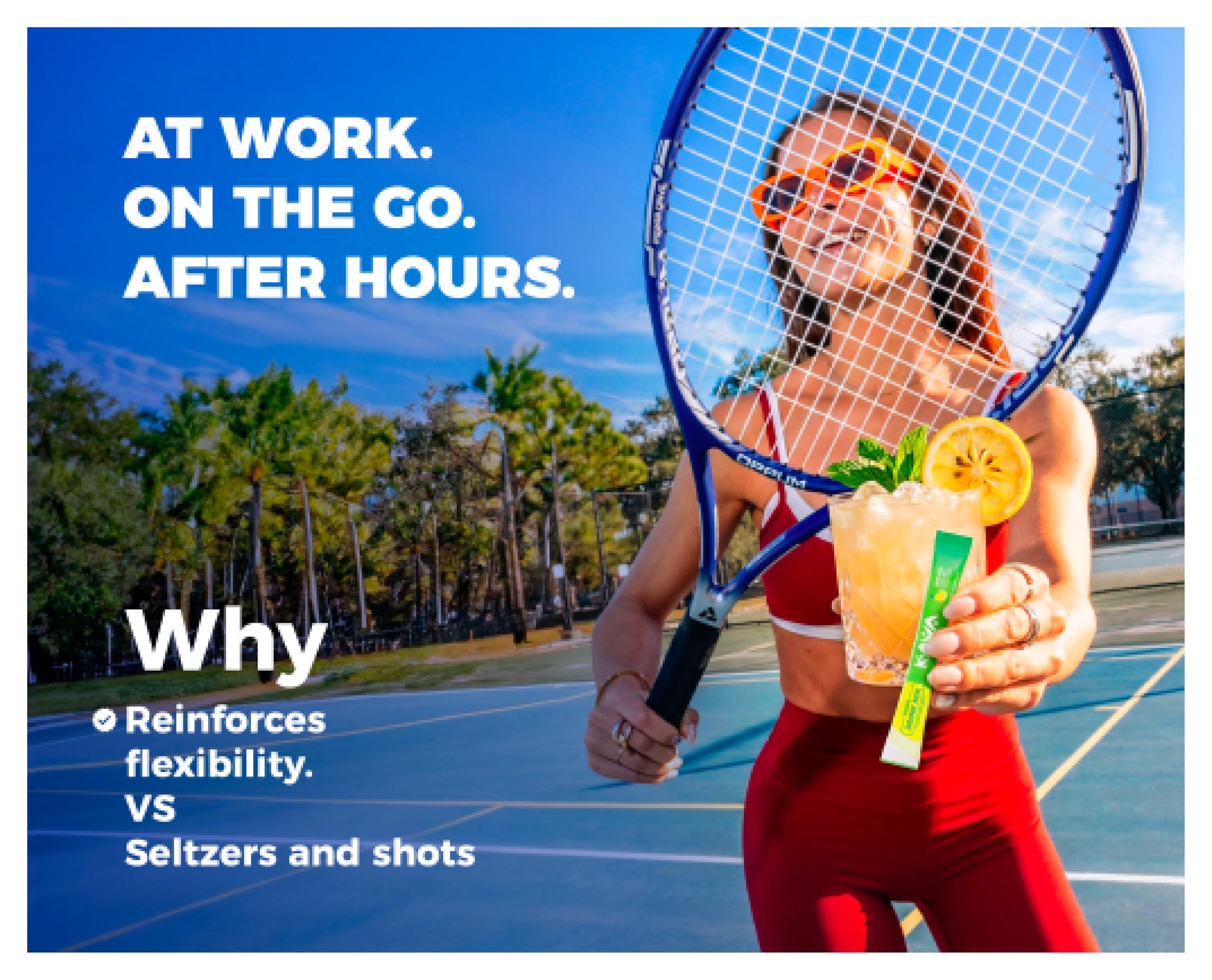 Zero calorie kava kava supplement