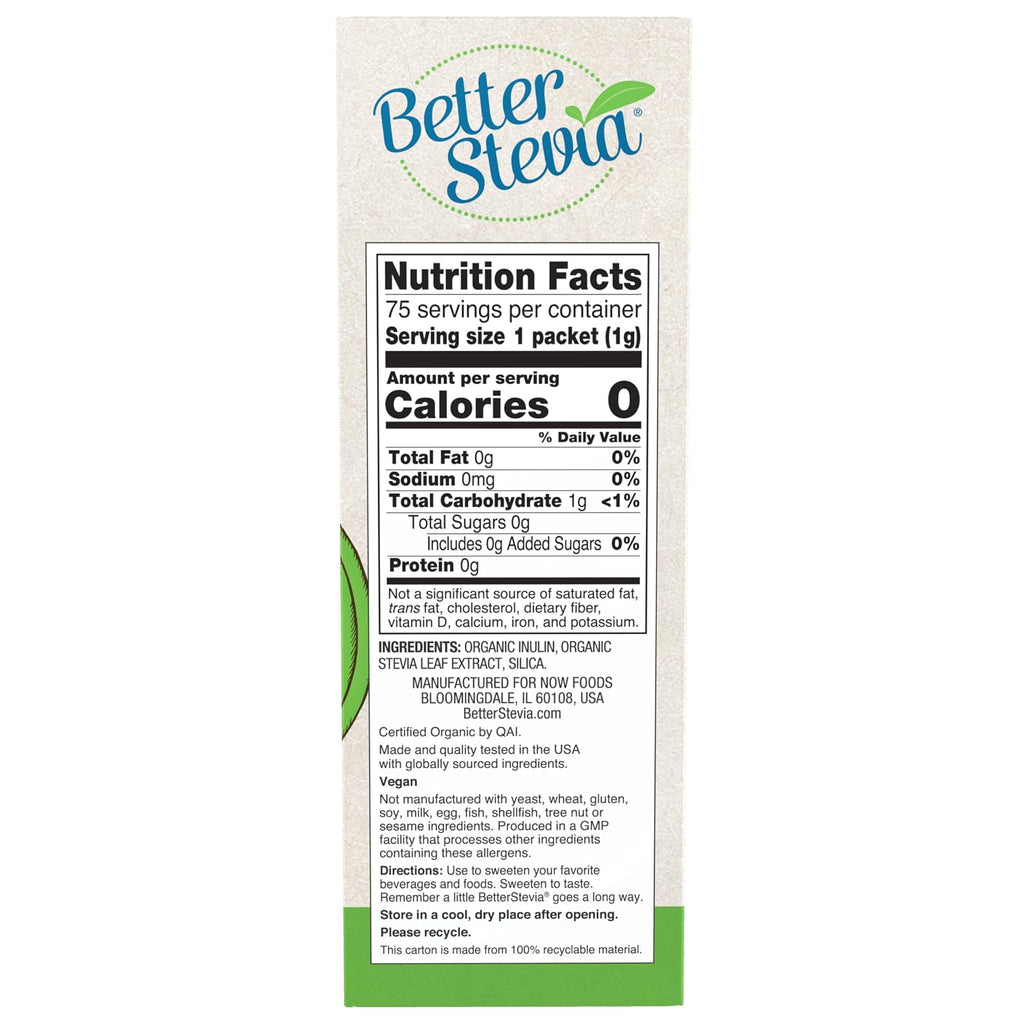zero-calorie stevia for healthy recipes