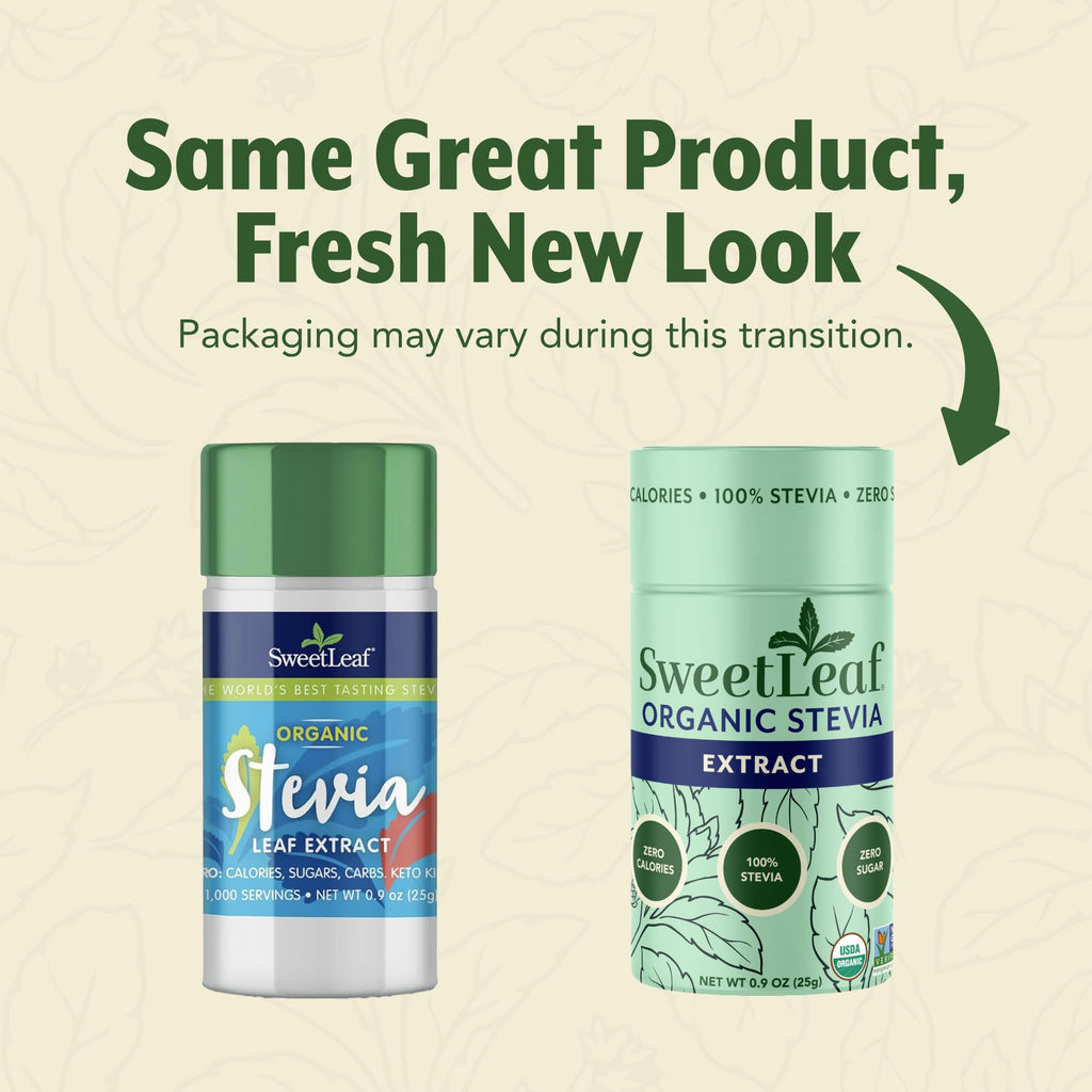 zero calorie stevia shaker jar