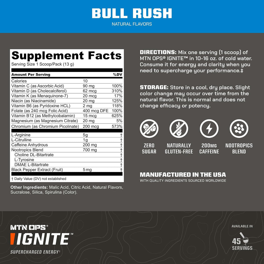 zero sugar energy powder for athletes