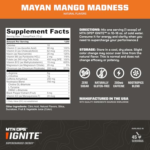 zero sugar energy powder for athletes