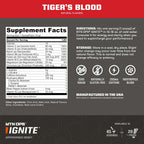 Zero sugar energy powder for workouts