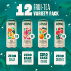 zero sugar fruit tea cans