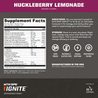 zero sugar huckleberry lemonade flavour
