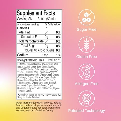zero sugar mushroom supplement