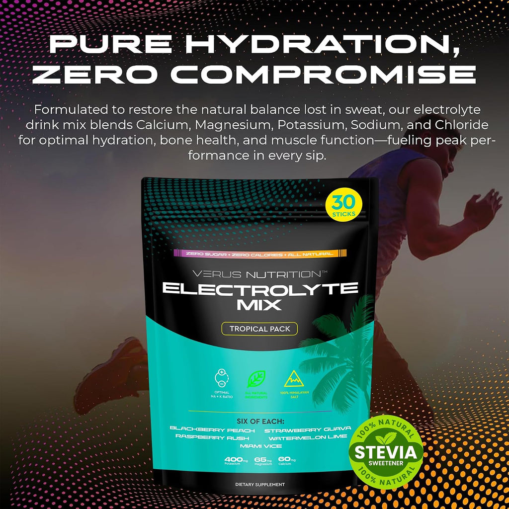 Zero sugar sports electrolyte drink
