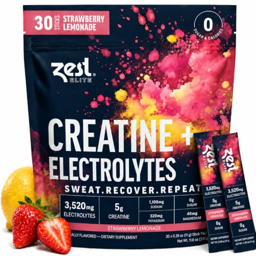 ZEST creatine powder sticks