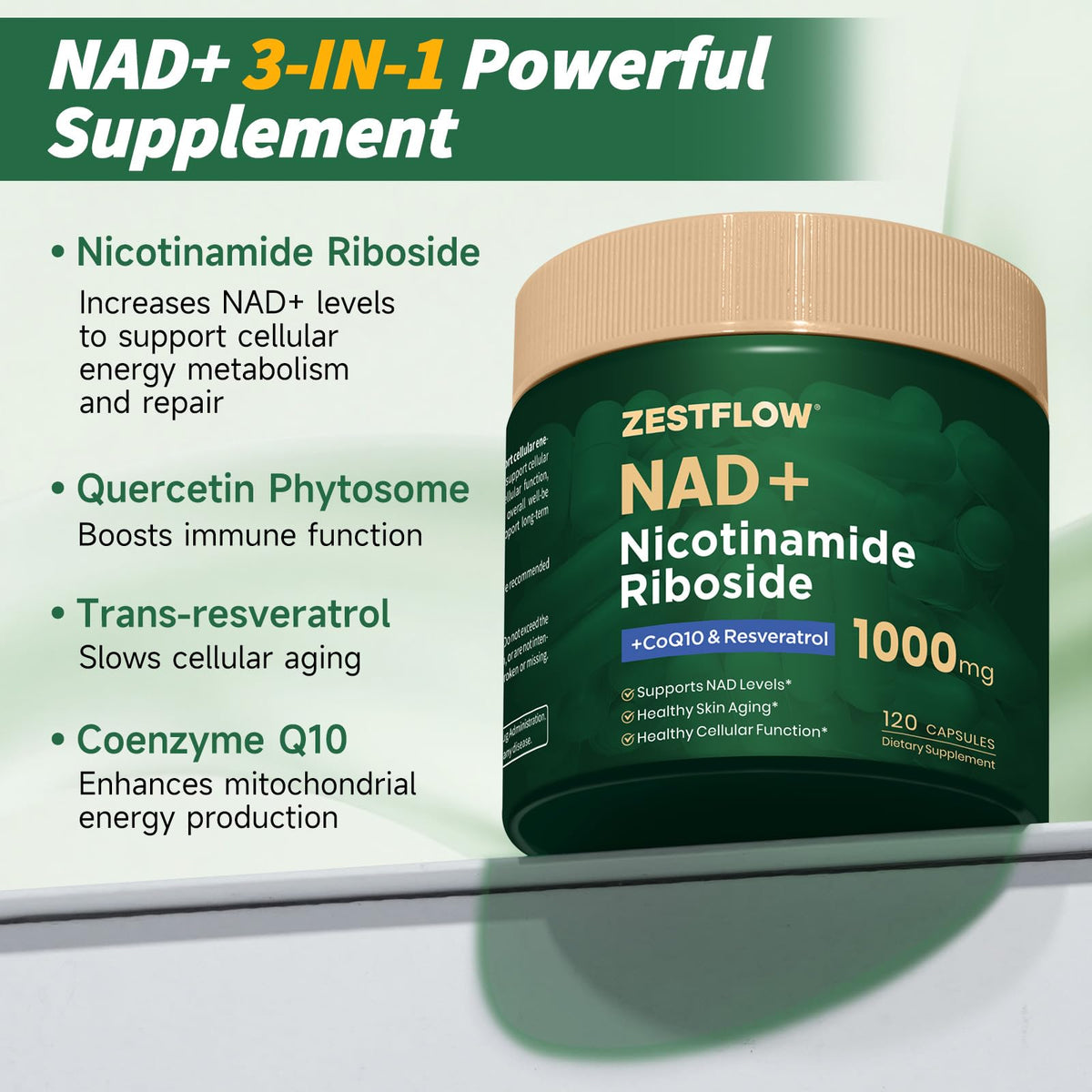 ZESTFLOW antioxidants for cellular health