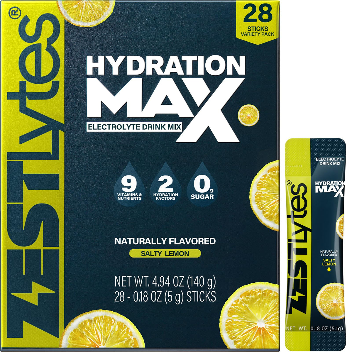 ZestLytes electrolyte hydration packets