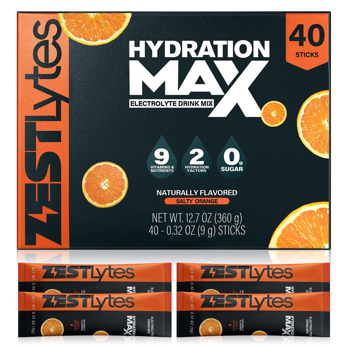 ZestLytes electrolyte hydration packets