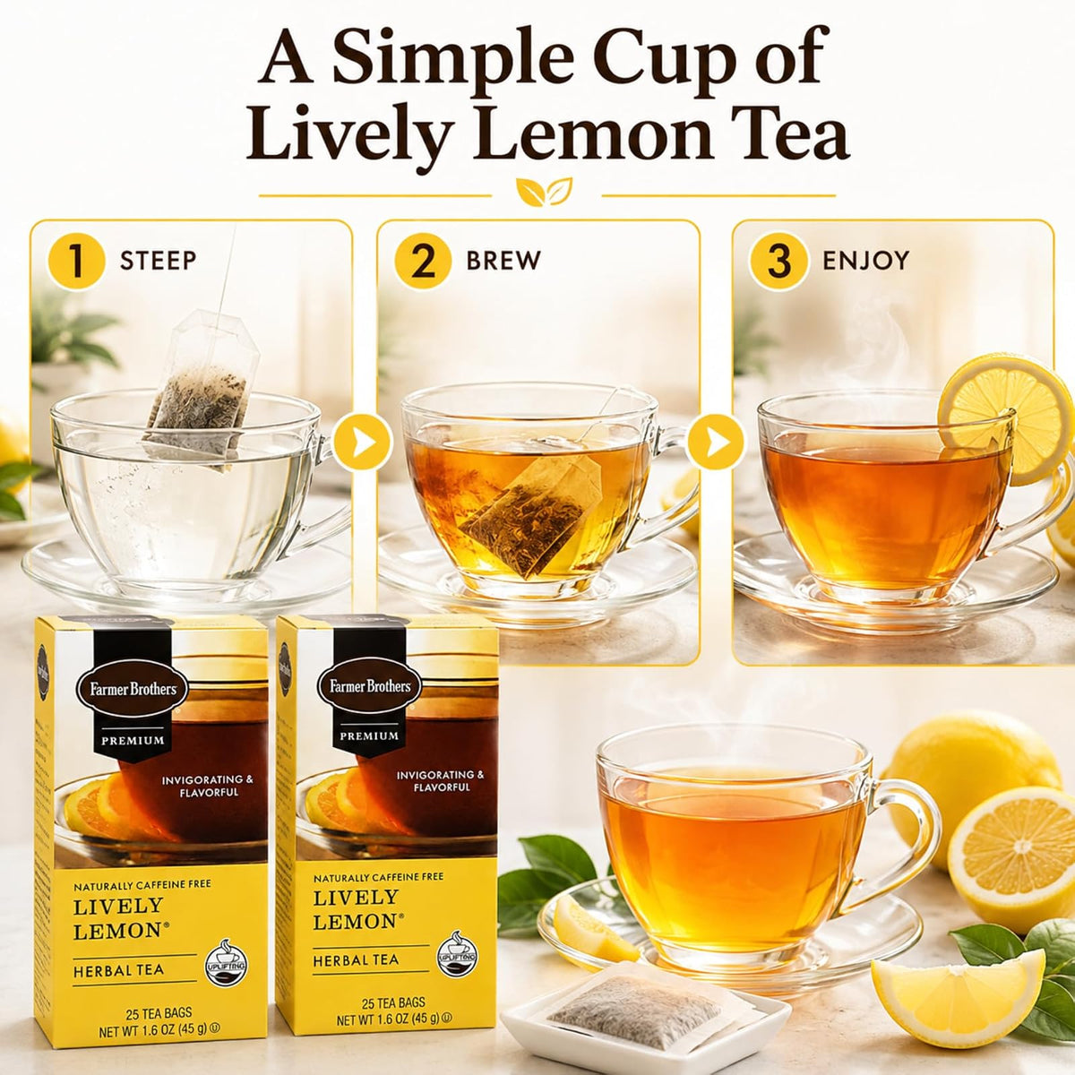 zesty ginger tea for wellness