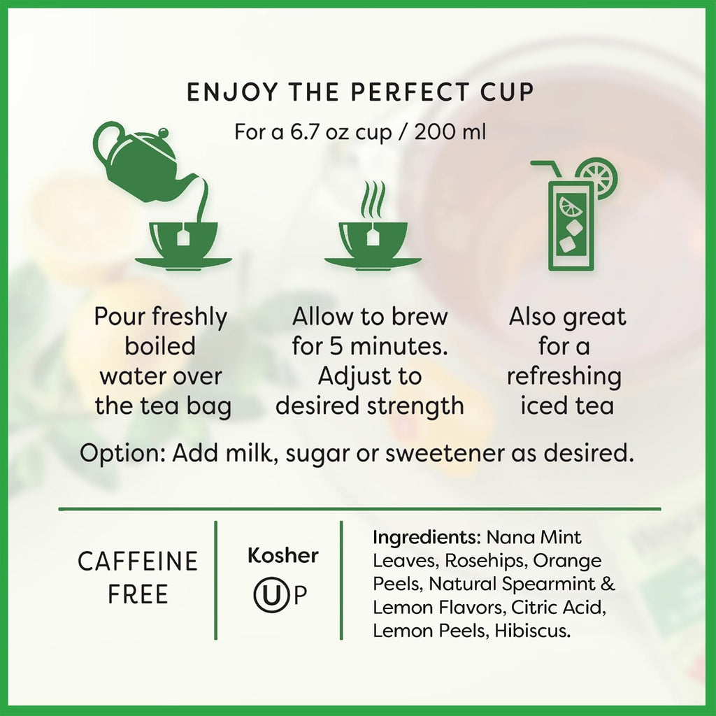 zesty ginger tea for wellness