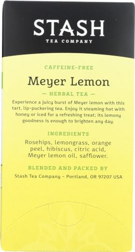 zesty ginger tea with Meyer lemon