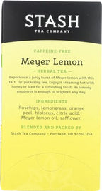 zesty ginger tea with Meyer lemon