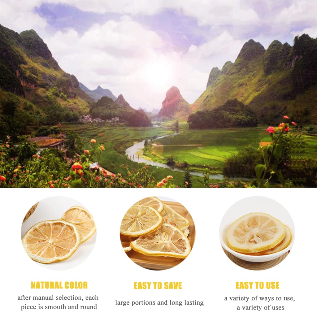 zesty lemon slices for herbal brews