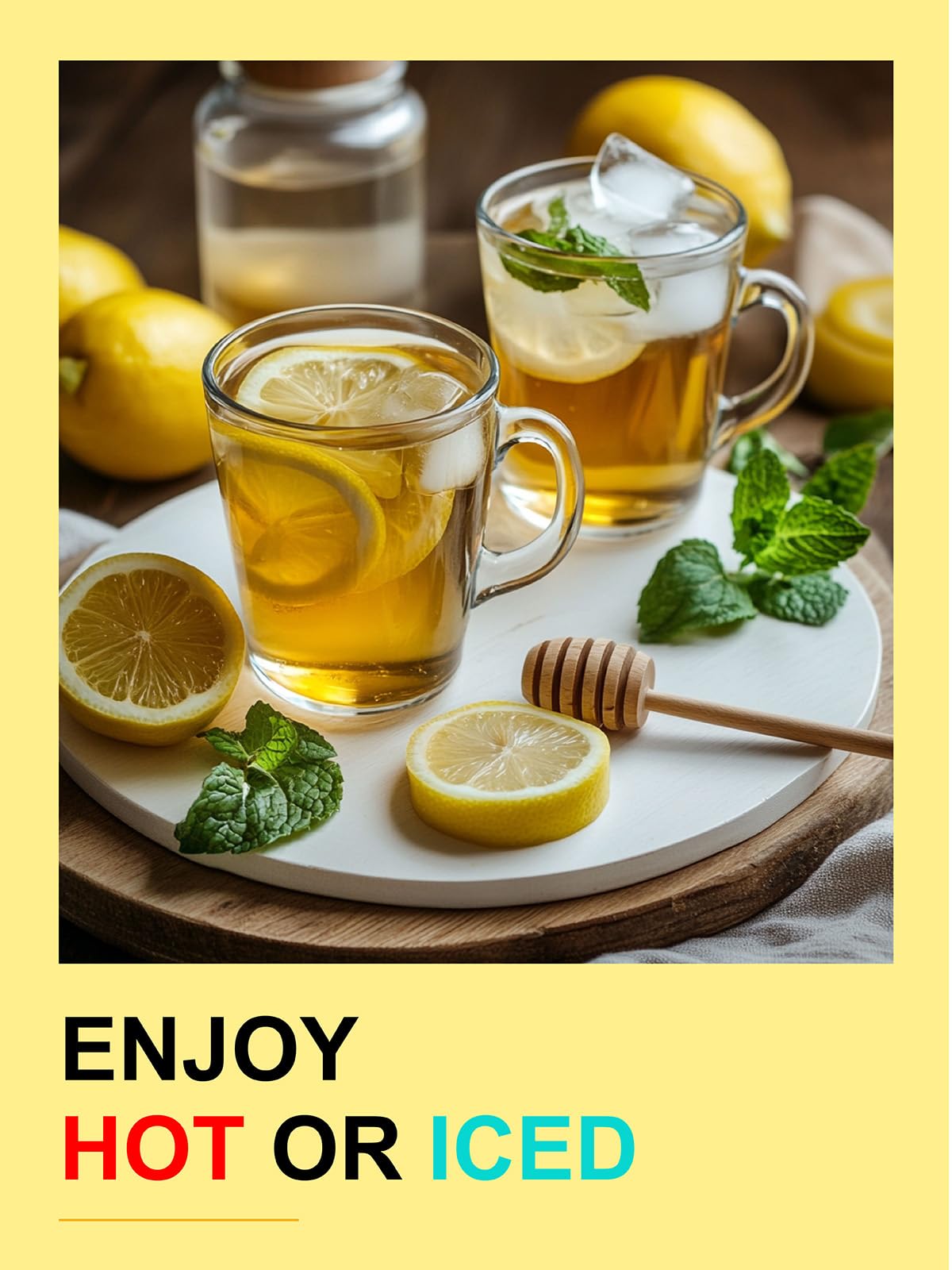 zesty lemon tea for wellness