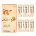 Zesty Life ginger lemon wellness shots