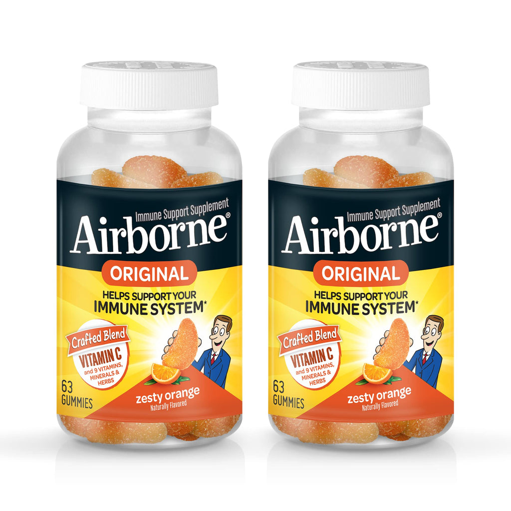 zesty orange flavour gummies