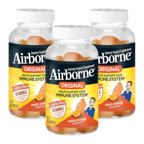 zesty orange flavour immune support gummies
