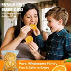 zesty orange slices for chamomile tea