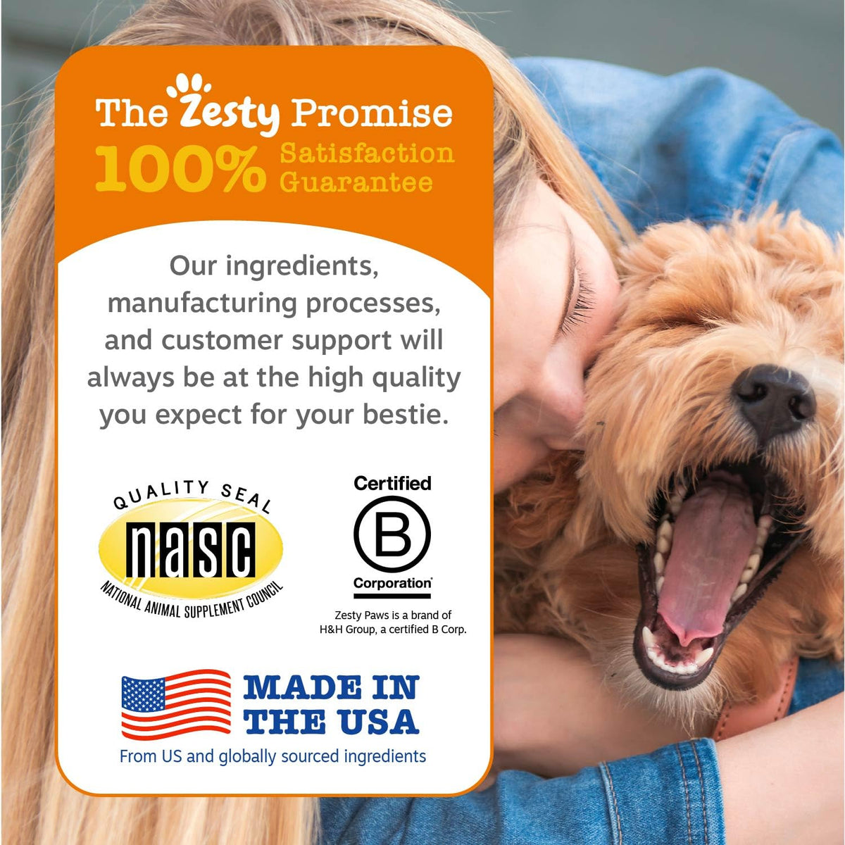 Zesty Paws fish oil benefits