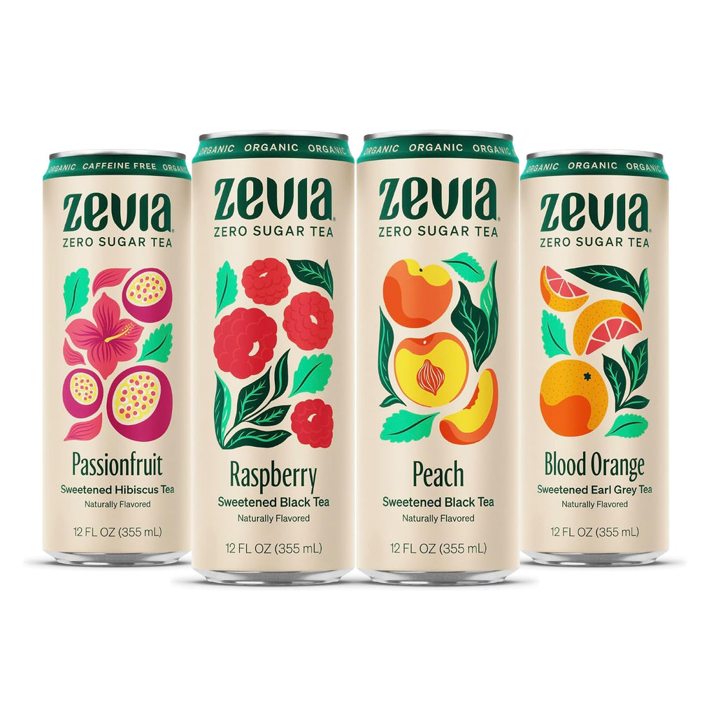 Zevia herbal tea variety pack
