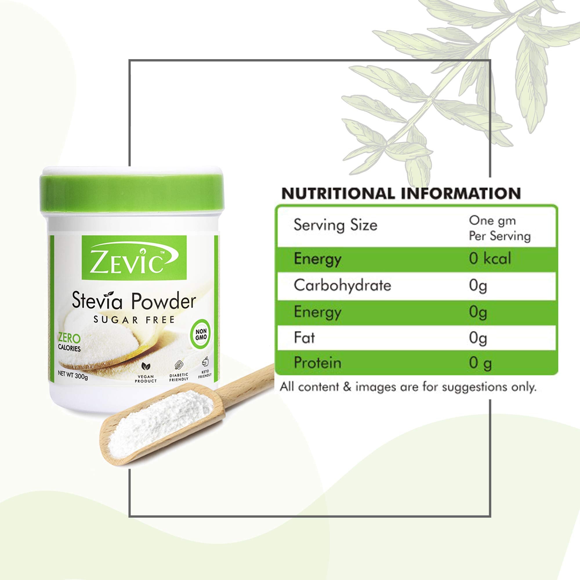 Zevic Stevia for daily nutrition