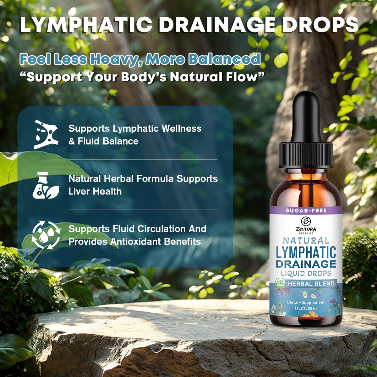 ZEVLORA ORGANICS lymphatic blend