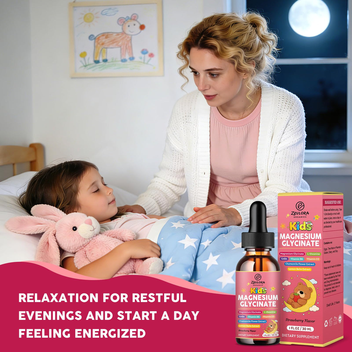 ZEVLORA ORGANICS magnesium drops for energy