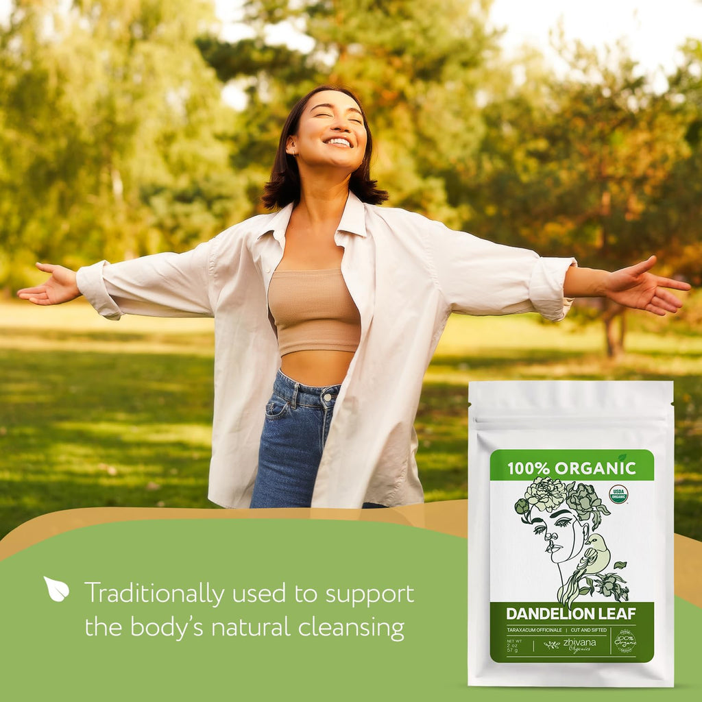 Zhivana Organics dandelion tea